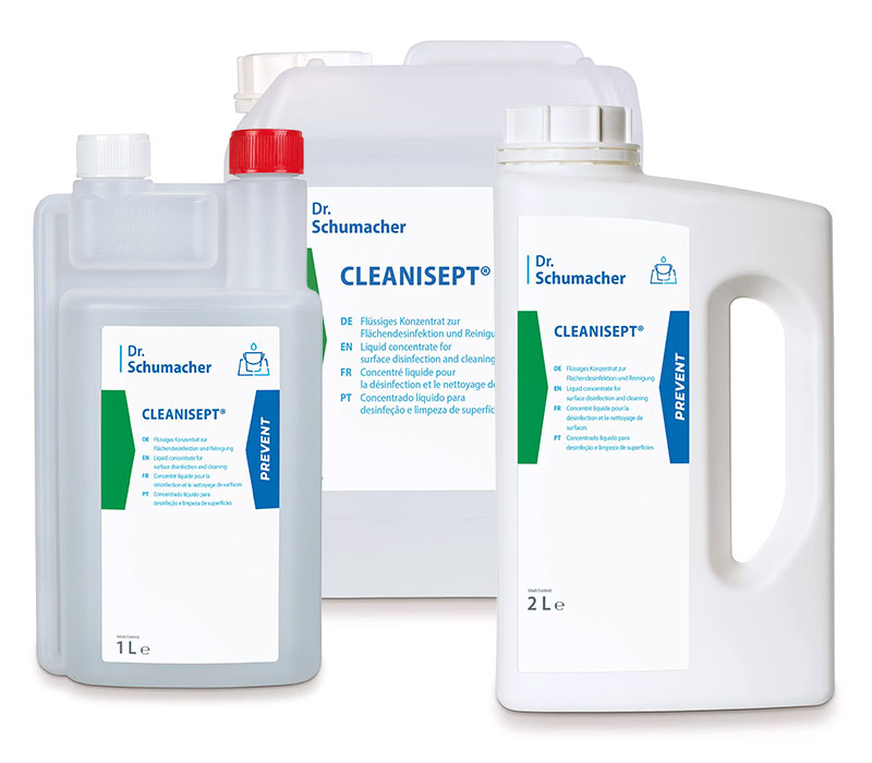 Dr. Schumacher Cleanisept Flächen-Schnelldesinfektion | KS Medizintechnik