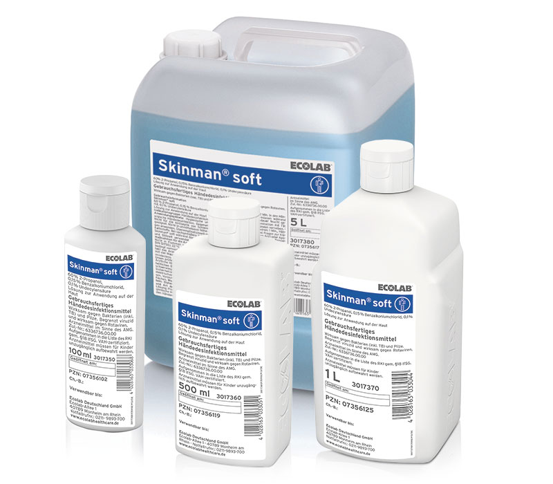 Ecolab Skinman soft Händedesinfektion | KS Medizintechnik