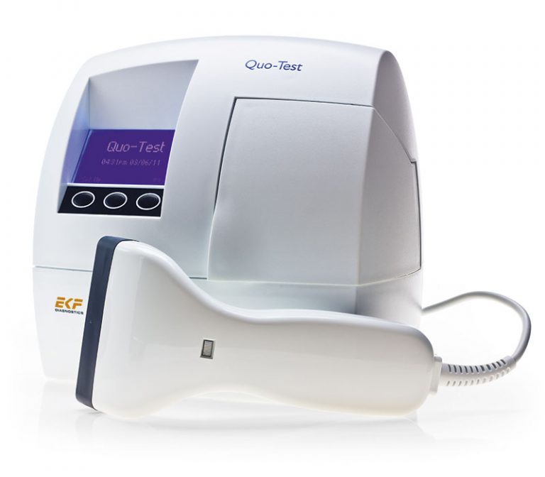 EKF Quo-Test HbA1c Point-Of-Care Analyzer Diabetesmanager | KS ...