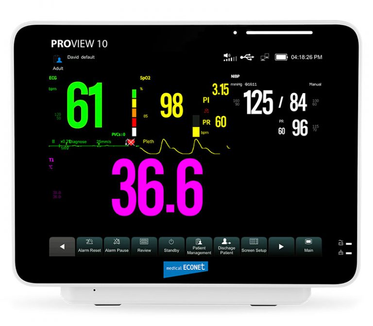 Medical Econet PROview Patientenmonitor | KS Medizintechnik