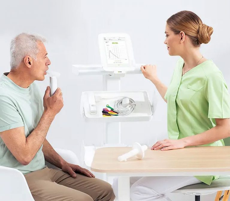 MESI mTABLET SPIRO Spirometer | KS Medizintechnik